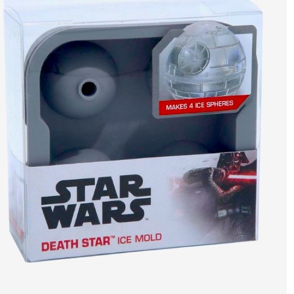 Disney Star Wars | Kitchen | Star Wars Death Star Ice Mold New Makes 4 ...